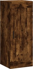Skříň highboard kouřový dub 34,5 x 34 x 180 cm kompozitní dřevo 3200214