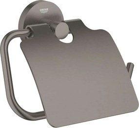Grohe Start - Držák toaletního papíru s krytem, kartáčovaný Hard Graphite 41179AL0