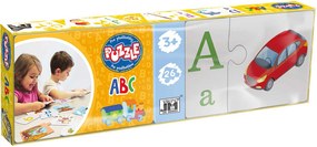 JIRI MODELS Puzzle naučné Abeceda pro předškoláky 26 dílků 9