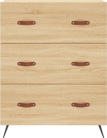 Skříň highboard dub sonoma 69,5 x 34 x 180 cm kompozitní dřevo 3198380