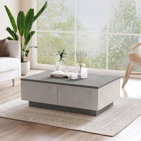 Konferenční stolek Chrizo 90 cm šedý