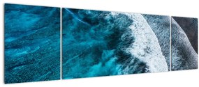 Obraz - Vlny na moři (170x50 cm)
