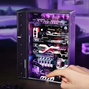 RoboTime 3D mechanická skládačka kuličkové dráhy Město budoucnosti