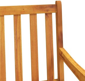 Zahradní židle 2 ks Přírodní Masivní akátové dřevo 316609