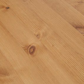 Massive home | Belluno Elegante bílá komoda 4D3S z masivu s dubovou deskou