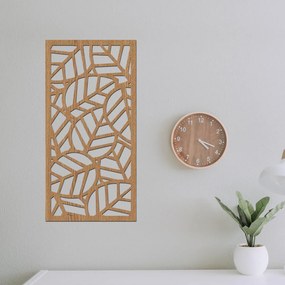dřevo života Dřevěný dekorační panel LEAF II Zvolte rozměr (cm): 30x60, Zvolte barvu dekoru: Horský dub