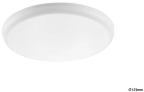 Rabalux LED zápustné kruhové svítidlo Oleg 1x18W | 1890lm | 4000K | IP65 - bílé