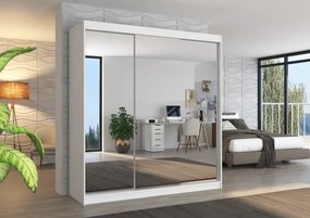 Posuvná skříň se zrcadlem AUSTIN 200