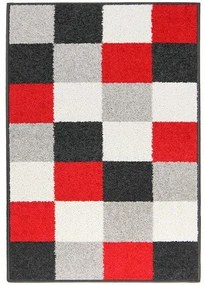 Oriental Weavers, Kusový koberec Lotto 923 FM6 X, 133x190, červená, chodba / předsíň