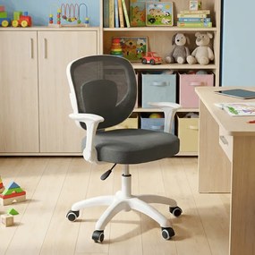 Dětská otočná židle šedá KA-K1062 GREY