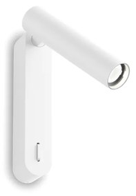Moderní nástěnná lampička na čtení Match Snooze Barva: Bílá, Teplota chromatičnosti: 2700 Kelvinů