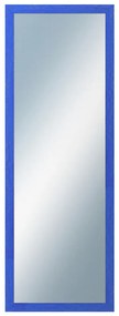 DANTIK - Zarámované zrcadlo - rozměr s rámem cca 50x140 cm z lišty RETRO modrá (2532)