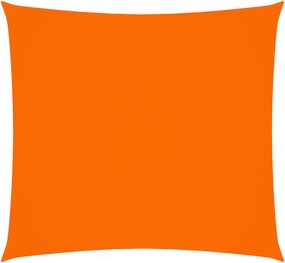 Stínící plachta oxfordská látka čtvercová 4,5 x 4,5 m oranžová 135690