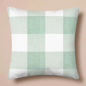 Bavlněný povlak na polštář Kostky - mint Velikost: atypický 50 x 60