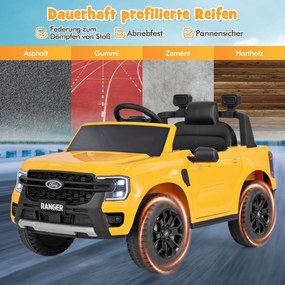 Costway Dětské elektrické auto Ford 12 V dětské auto elektrické s dálkovým