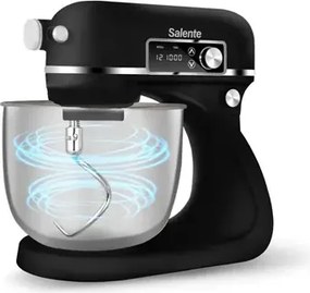 Salente DigiChef2 černá / kuchyňský robot / 6 l / 1200W / celokovový /