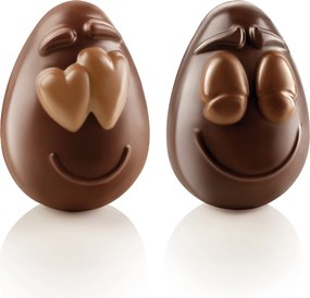 Forma na čokoládu Smiling Eggs