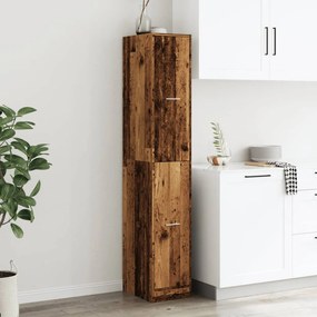 Skříňka na léky old wood 30 x 41 x 174,5 cm kompozitní dřevo 3309634