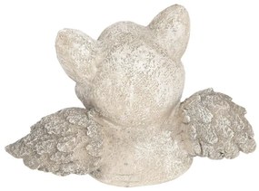Dekorativní soška kočičky s křídly – 21x11x14 cm