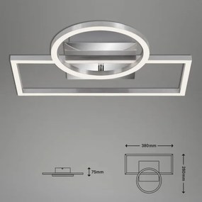 Briloner - LED Stmívatelné stropní svítidlo FRAMES LED/19W/230V
