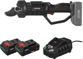 Parkside Performance® Aku nůžky na větve Ppaas 20-Li A1, 2x Smart 4 Ah