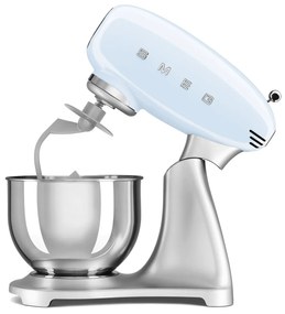 Kuchyňský robot Smeg 50's style SMF02PBEU / 800 W / 4,8 l / pastelově modrá