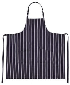BUTCHERSTRIPE Zástěra proužky - modrá