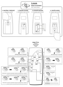 LED Solární pouliční lampa se senzorem STREET LED/3W/3,2V IP65 +dálkové ovládání