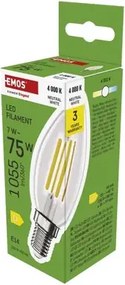 GP MET LED žárovka svíčka E14 7W / LED žárovka / 1055 lm / Neutrální b