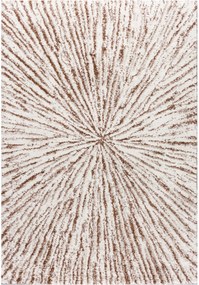 Koberec Softness krémová/hnědá 200x290cm
