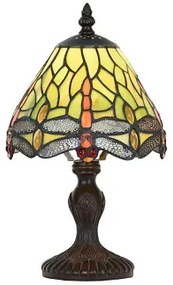 Stolní lampa Tiffany DRAGONFLY Clayre &amp; Eef 5LL-5620