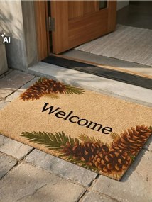 Sinsay - Rohožka s nápisem Welcome - vícebarevná