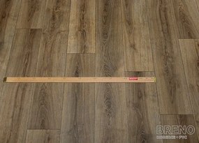 Breno PVC CARBONTEX Cherbourg Oak 546 – tmavé dřevo, šíře 400 cm