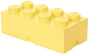 OnaDnes -20% Lego® Světle žlutý úložný box LEGO® Smart 25 x 50 cm