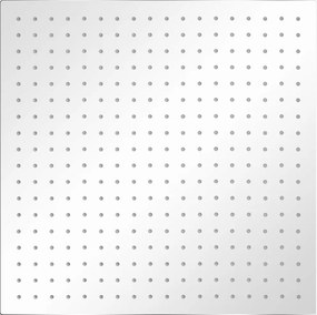 Dešťové sprchové hlavice 2 ks 50 x 50 cm nerezová ocel 275943