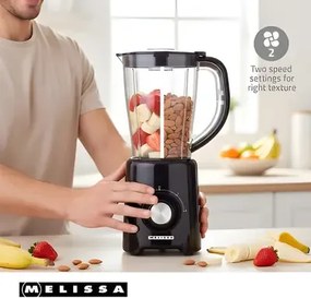Melissa Stolní mixér černá / Stolní mixér / 800 W / 2 rychlosti + pulz