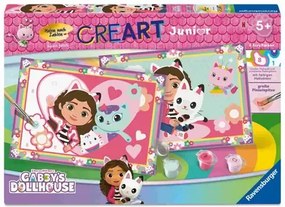 RAVENSBURGER CreArt Malování podle čísel Gábinin kouzelný domek / od 5