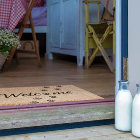 Rohožka z kokosového vlákna 60x90 cm Welcome Paws – Artsy Doormats