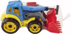 TEDDIES Traktor s nakladačem a bagrem / Traktor / Plast / Volný chod /