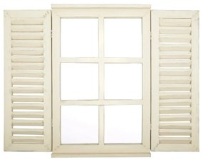 Venkovní zrcadlo s dřevěným rámem 39x59 cm Window – Esschert Design