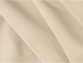 Slonovinová čalouněná dvoulůžková postel s úložným prostorem s roštem 160x200 cm Princess – Micadoni