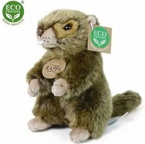 RAPPA Plyšový svišť 17 cm / ECO-FRIENDLY / od 0 měsíců