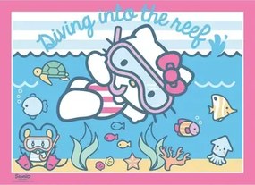 RAVENSBURGER Puzzle Hello Kitty / 4x100 dílků / od 5 let