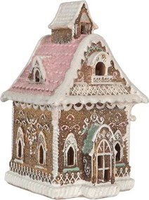 Perníková LED chaloupka Gingerbread Cotti - 16*15*25 cm