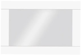 JUREK Zrcadlo - CEZAR 20, 100 x 46 cm, matná bílá
