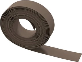 Travní lemy 2 ks hnědé 10 m 15 cm polyethylen 3155448