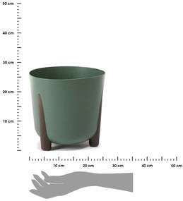 Květináč MOSS ECO I 26 cm zelený