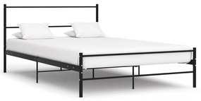 Rám postele černý kov 120 x 200 cm,  284690 HangarStore.cz