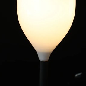 Retro stojací lampa Izza bílé
