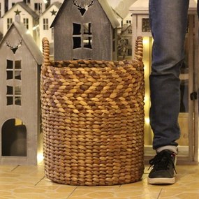 Úložný koš z vodního hyacintu 43 cm - vel. 2, La Almara